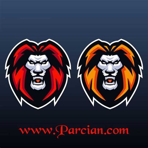 لوگو شیر کارتونی لوگو شیر وحشی سایت مرجع فایل های گرافیکی لایه باز لوگو