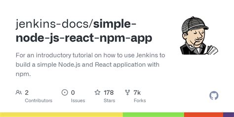 simple node js react npm app deliver sh at master · jenkins docs simple