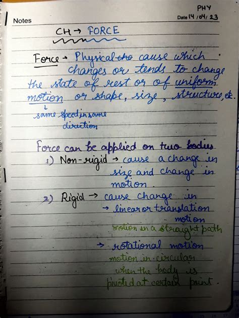 Notes Of Class 10 Icse Physics Ch 1 By Yuvika Pdf