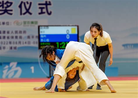 福建省第十七届运动会青少年柔道比赛在浦城开赛 中国网海峡频道