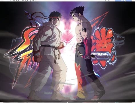 Ryu Vs Jin Ryu Street Fighter Capcom Vs Street Fighter