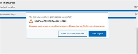When I Install Vs2022 And Oneapi There Are Some Errors Intel Community