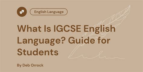 English Language Exam Questions