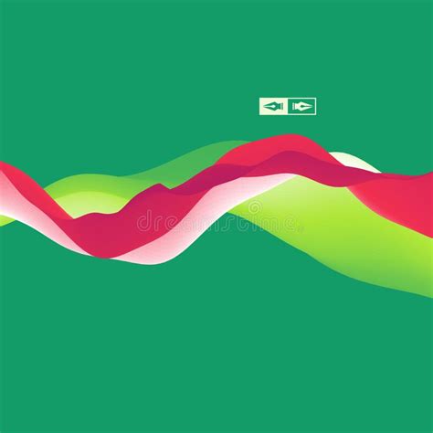 Colorful Abstract Background Dynamic Effect Futuristic Technology Style Vector Illustration