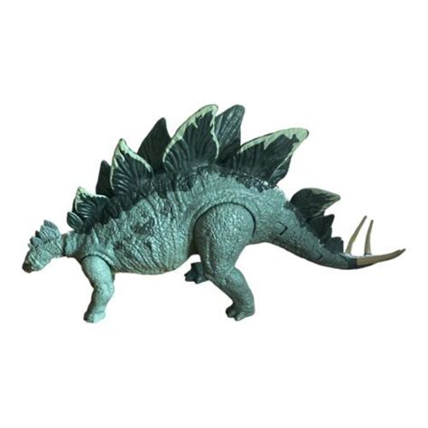 Jurassic World Action Attack Stegosaurus Action Figure Mattel 2017