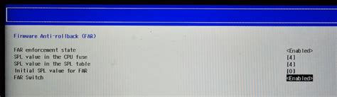 Firmware Security And Framework 13 Amd How Do You Enable Rollback Prevention And Sme Linux