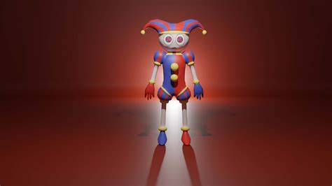 Download Colorful Jester Robot Illustration Wallpaper