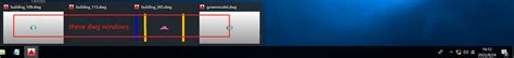 How To Hide The Thumbnails Of Multiple Cad Drawing Windows In The