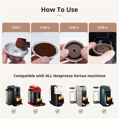 Reusable Vertuo Pod For All Nespresso Vertuo Machines