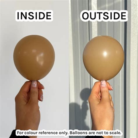 5 Fashion Latte Sempertex Latex Balloons 50