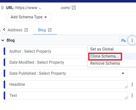 Cloning Schema Types Milestone Inc