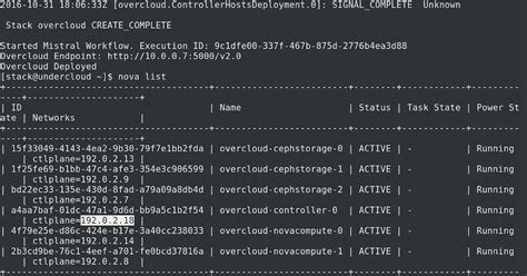 openstack rdo andand kvm hypervisor rdo newton overcloud deployment