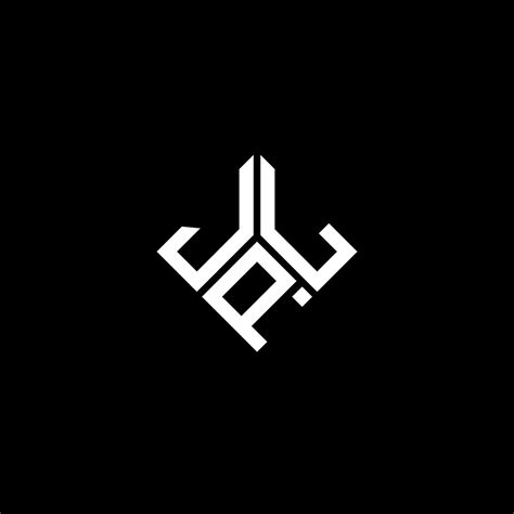 Jpl Letter Logo Design On Black Background Jpl Creative Initials