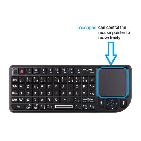 G RF Wireless Keyboard Air Mouse Handheld Touchpad For Gaming Phone Notebook PC Smart T V Box