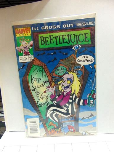 Beetlejuice Comic Book 1 First 1991 Never Read Mint Dazzlecity