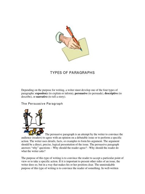 Eng Laintiiu08types Paragraphs Pdf Narrative Cognition