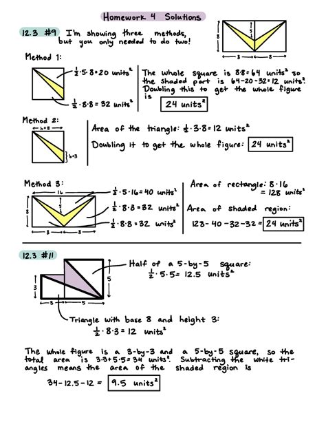 Hw4 Solutions Homework 4 Answers Homework 4 Solutions I 9 Im Showing Three Methods So