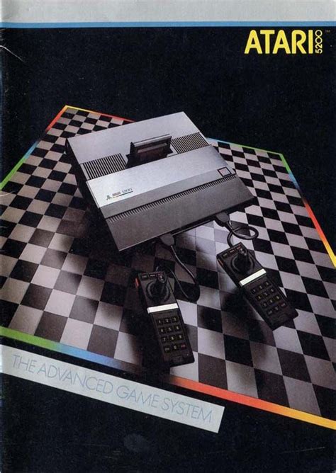 111 Best Images About Atari 5200 Supersystem Video Game Console On