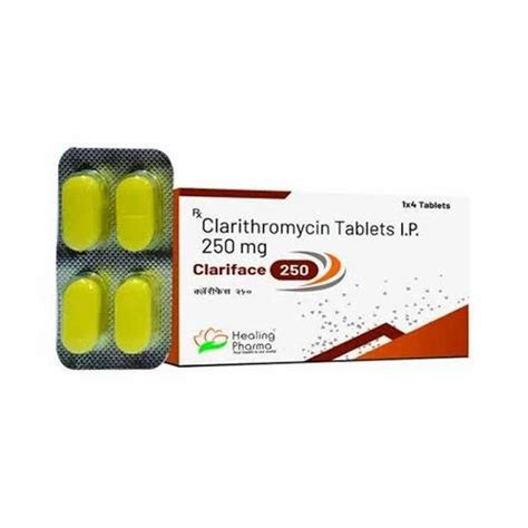 Clarithromycin Tablets 250 Mg At Rs 802 Box Clarithromycin Tablets In Nagpur Id 27309635948