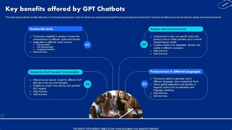 Key Benefits Offered By Gpt Chatbots Chatgpt Open Ai Powered Technology Chatgpt Ss V Ppt Template
