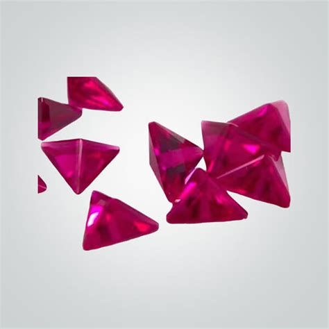 Synthetic Gemstones Ruby 5 Round Cubic Zirconia Cz Natural And Synthetic Gemstones On Sale