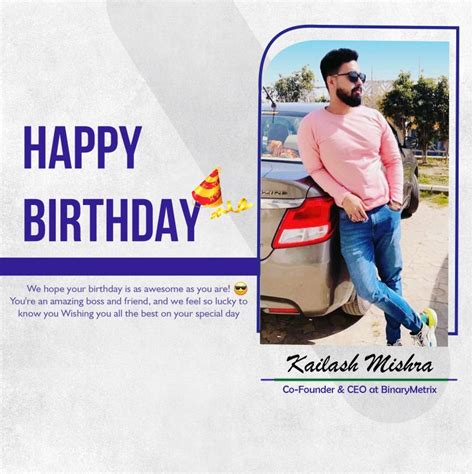 Binarymetrix Technologies Pvt Ltd On Linkedin Happybirthday Boss Supportive Leadership