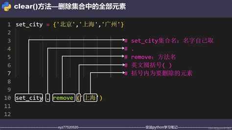 Remove方法——删除集合中的指定元素remove方法 Csdn博客