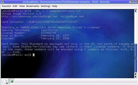 Stripe Snoop Screen Shots