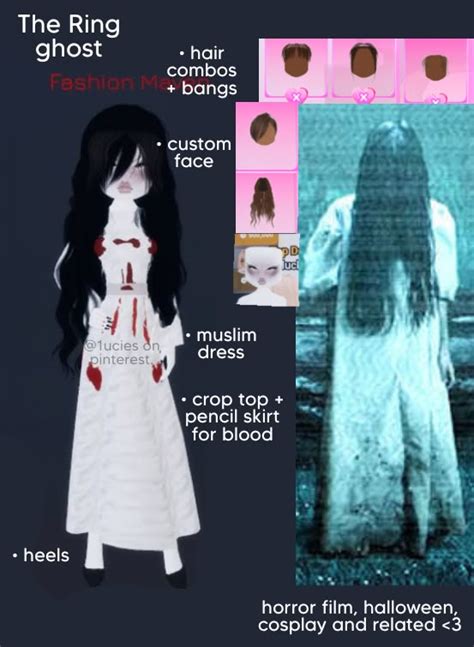 Dress To Impress Dti Ghost In 2024 Halloween Fashion Outfits Popular Costumes Halloween