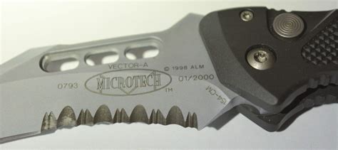 1998 Microtech Vector A Auto Knife 011000