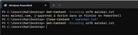 Powershell Créer Et écrire Dans Un Fichier