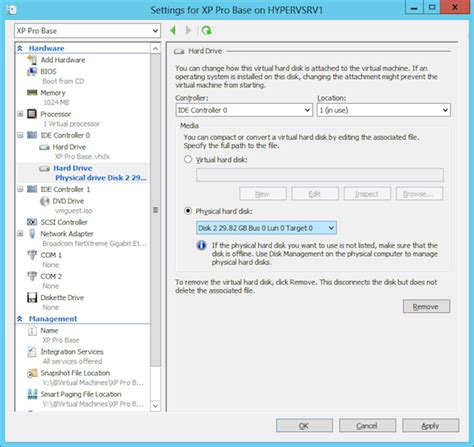 Boot A Hyper V Virtual Machine From A USB Drive