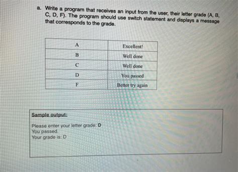 Solved B Write A Basic Calculator Program That Reads An
