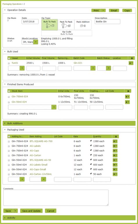 Vinsight Documentation Bottling Your Spirits Quick Overview Vinsight Documentation