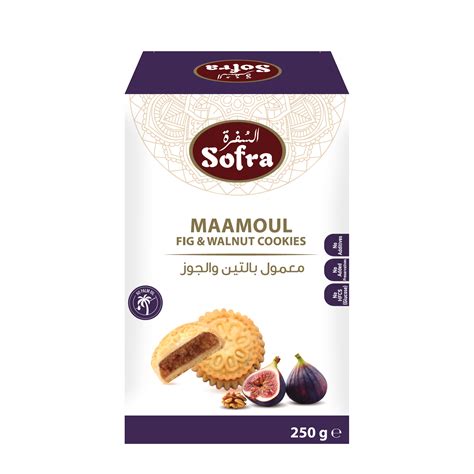 Sofra Maamoul With Fig And Walnuts 12 X 250g Damasgate Wholesale