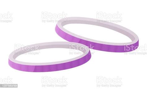 보라색 또는 빨간색 다진 양파 반지 야채 원시 요리 유기농 식품 개념 햄버거 재료 흰색 배경에 격리 된 평면 만화 스타일의 스톡 벡터 일러스트레이션입니다 건강한 식생활에