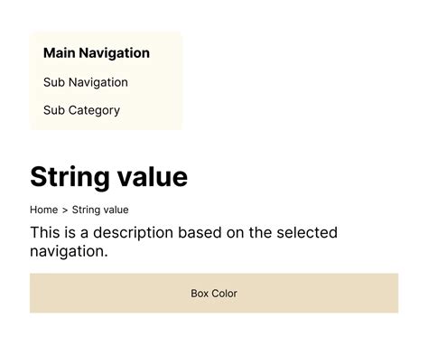 Variables And A Multi Level Nav Structure Figma Forum