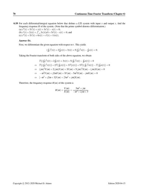 Assignment 5b Solutions 20 Pdf Pdf Spectral Density Sampling