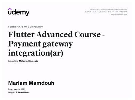Mariam Mamdouh On Linkedin Paymentgateway Udemycourse
