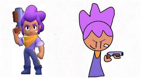 Brawler Shelly R Brawlstars