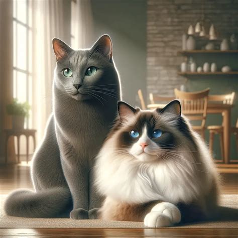 Russian Blue Vs Ragdoll What The Differences Ragdoll Cute