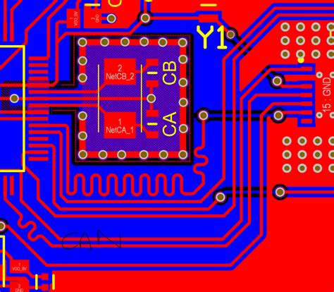 Pcb Feedback On Crystal Layout And Signal Routing For Spi Can