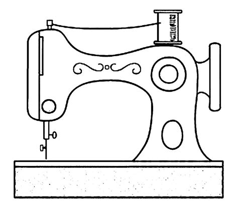 Pin Em Molde De Corte E Costura Máquina De Costura Desenho Decopagem