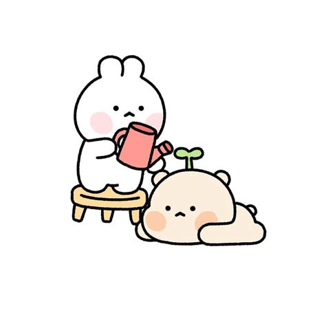 유미어스 On Instagram 🌸봄이 왔어요 찡찡커플 프사모음zip🌸 제 프로필링크 타고 들어가셔서 다운받으시면 됩니당😉 봄 귀여운 커플 우정 커플