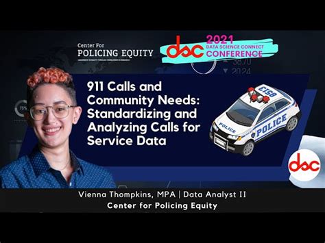 Standardizing And Analyzing 911 Calls For Service Data Dsc
