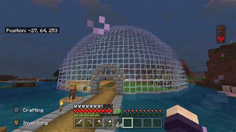 Minecraft Glass Dome