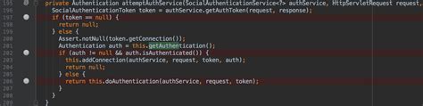 Spring Social Securitycontextholdergetcontextgetauthentication