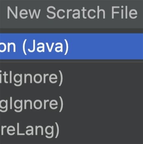 Create Scratch Files Jetbrains Guide