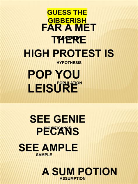 Lesson 9 Hypothesis Testing Lesson Pptx Pdf Hypothesis Null Hypothesis