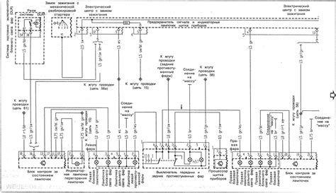 Электрическая схема мерседеса